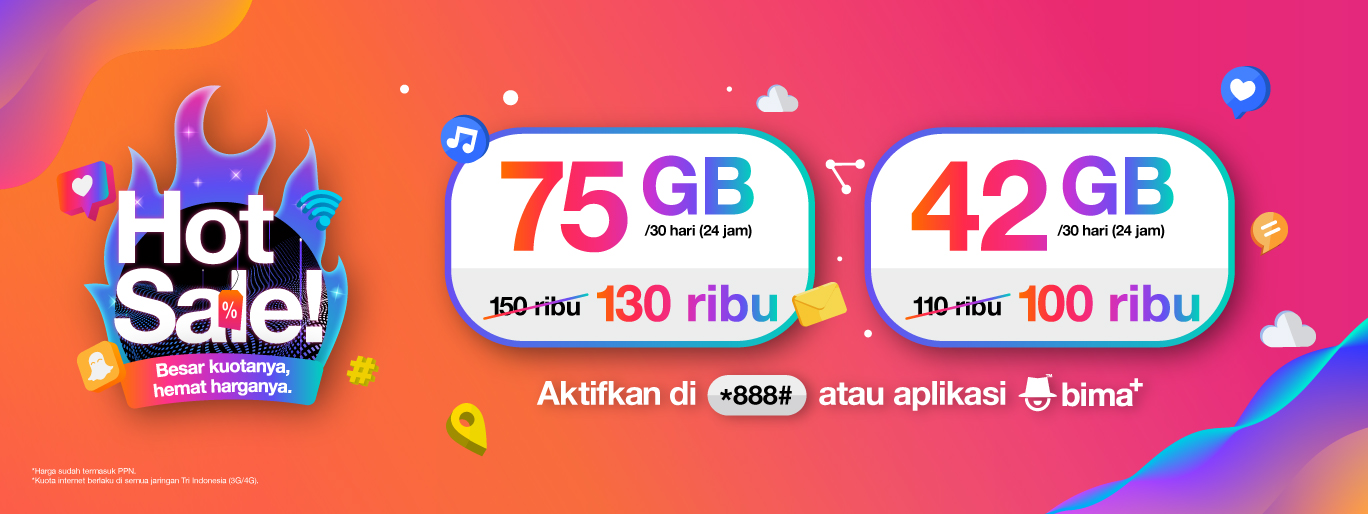 Kuota Lokal | Tri Indonesia