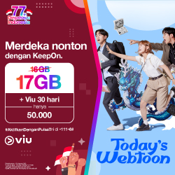 Bima Plus - Akses Serunya Hidup - KeepOn 16GB + Viu 30 hari